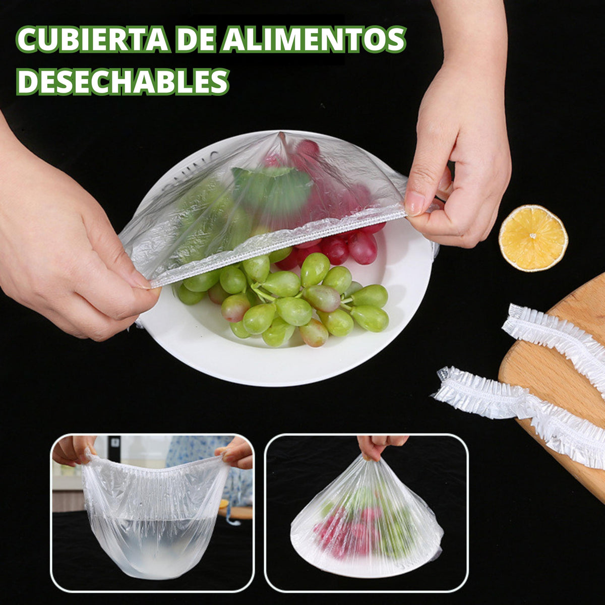 CUBIERTA DE ALIMENTOS DESECHABLE🔥 – Tienda Peru
