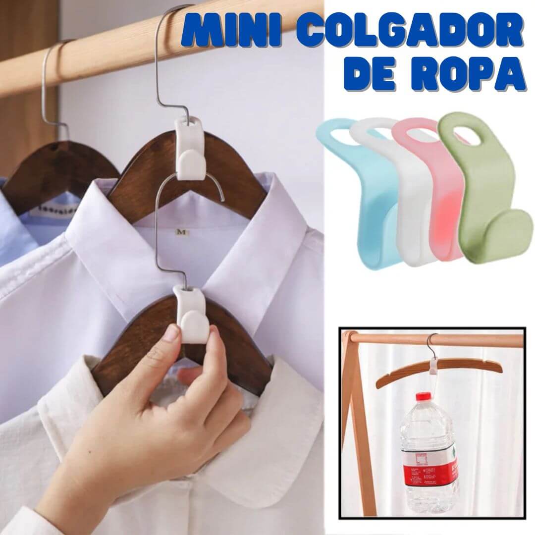 😲MINI COLGADOR DE ROPA AHORRA ESPACIO👕 – Tienda Peru