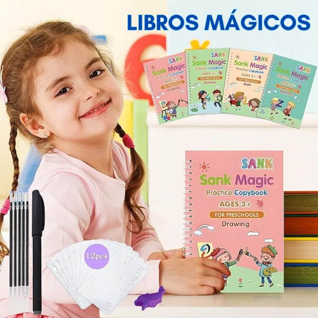 📓SET DE 4 LIBROS MÁGICOS🧙 – Tienda Peru