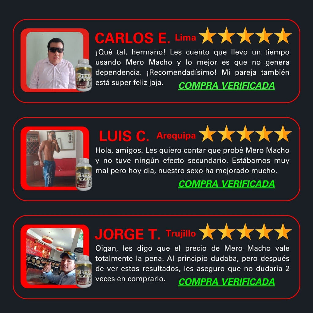 MERO MACHO – Tienda Peru